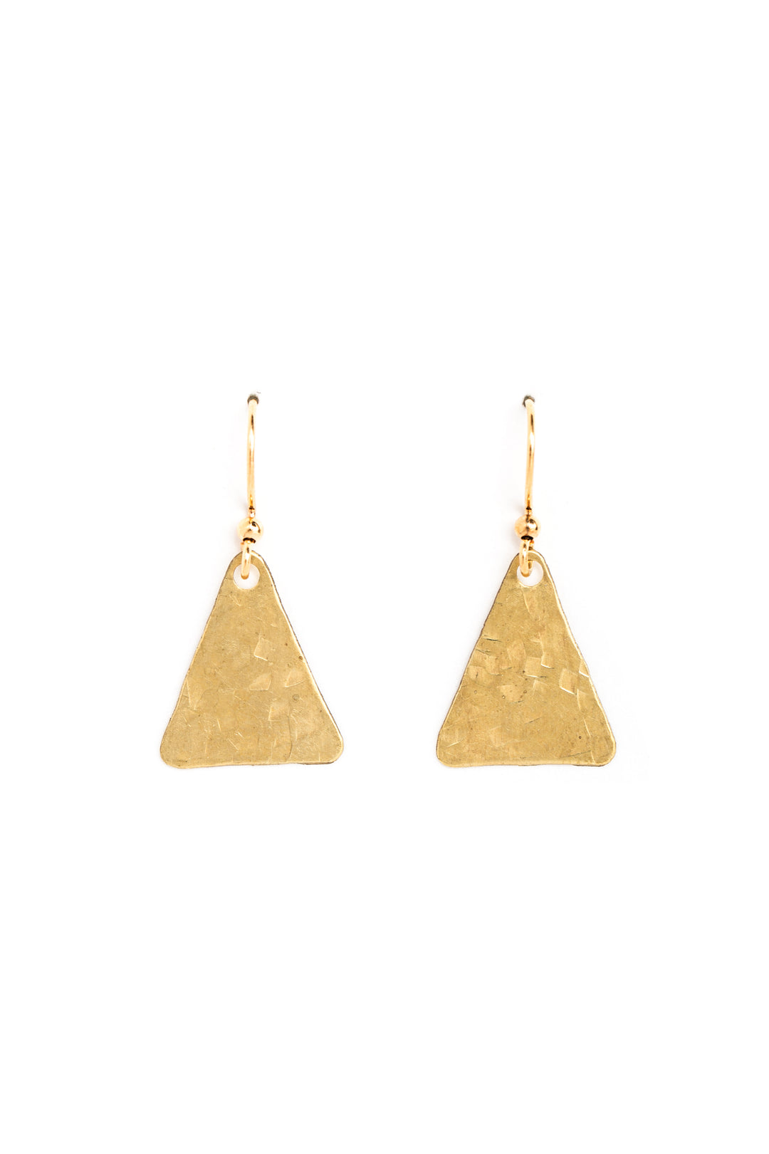 Equilateral Triangle Earrings – Collarbone Jewelry